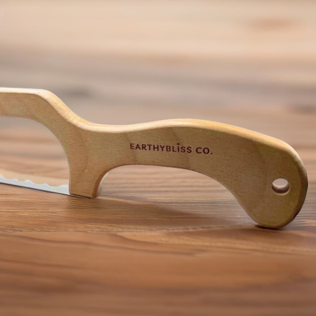 Breadly™ Bread Bow Knife – Earthy Bliss